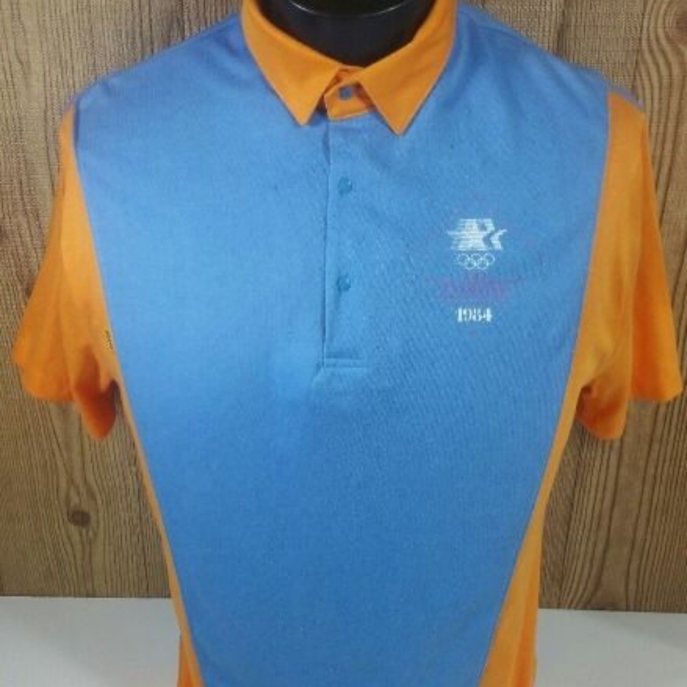 Vtg Levis 1984 Los Angeles Olympic Staff Uniform - Gem